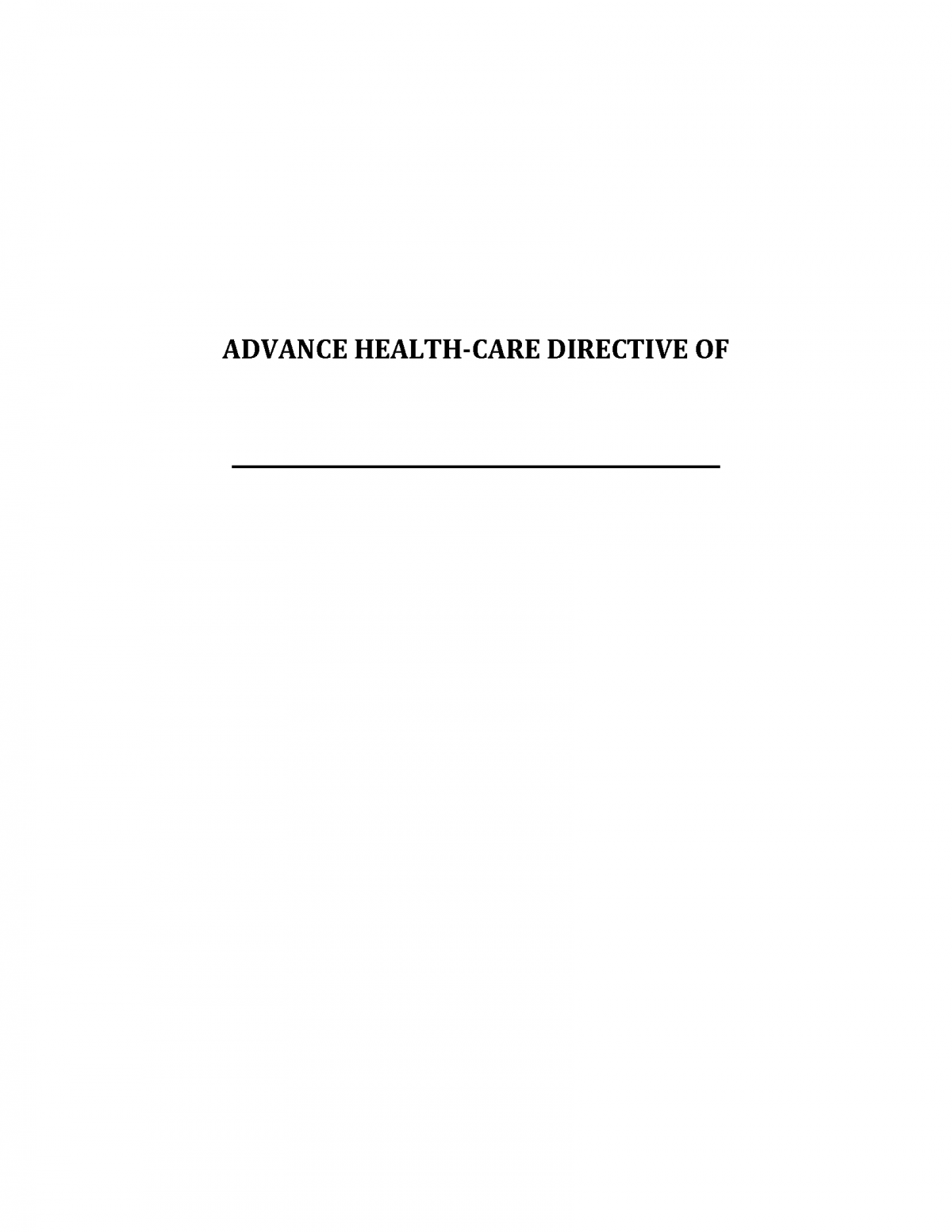 Free Delaware Advance Directive Form (Medical POA + Living Will) | PDF