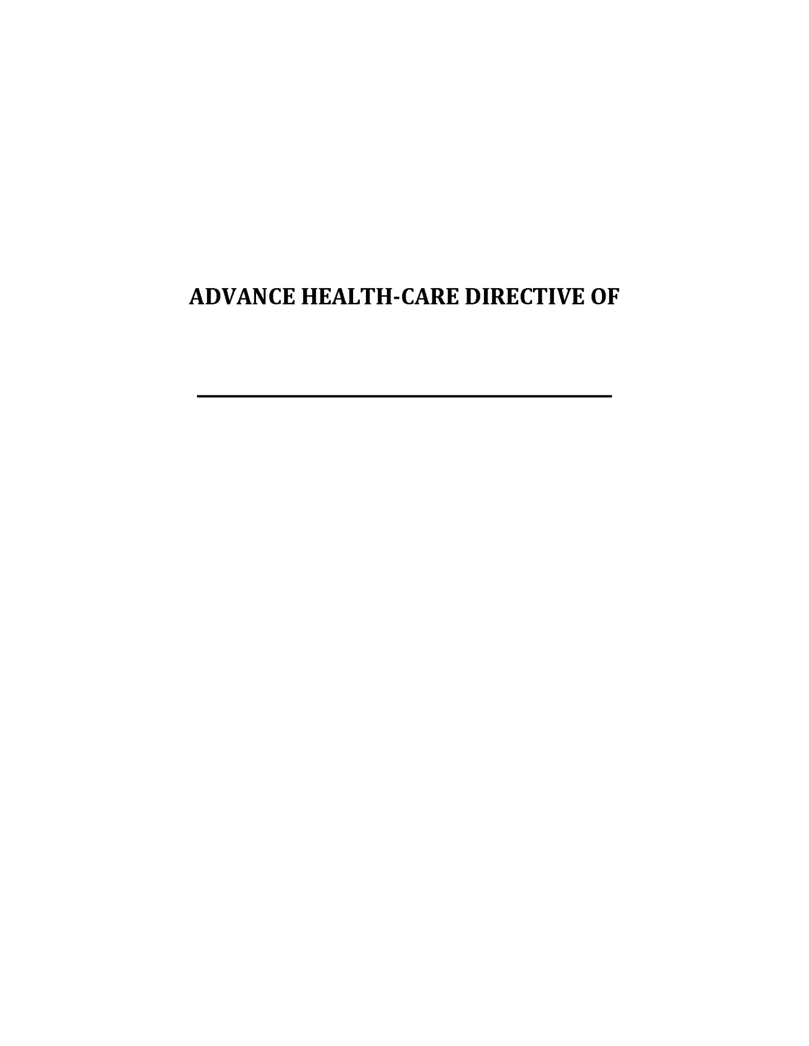 Free Delaware Advance Directive Form (Medical POA + Living Will) | PDF