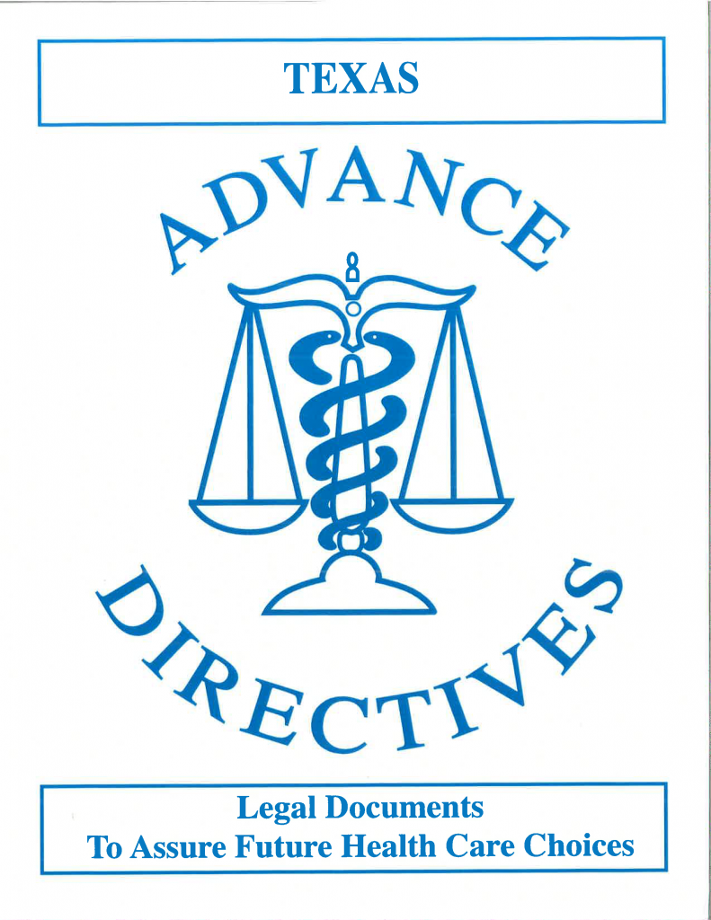 Free Texas Advance Directive Form (Medical POA + Living Will) | PDF