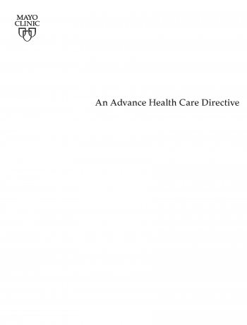Free Minnesota Advance Directive Form (Medical POA + Living Will) | PDF