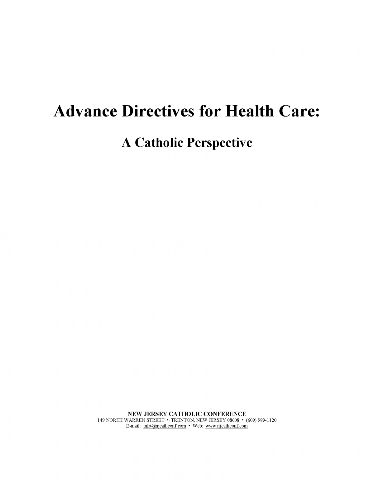 Free New Jersey Advance Directive Form (Medical POA + Living Will) | PDF