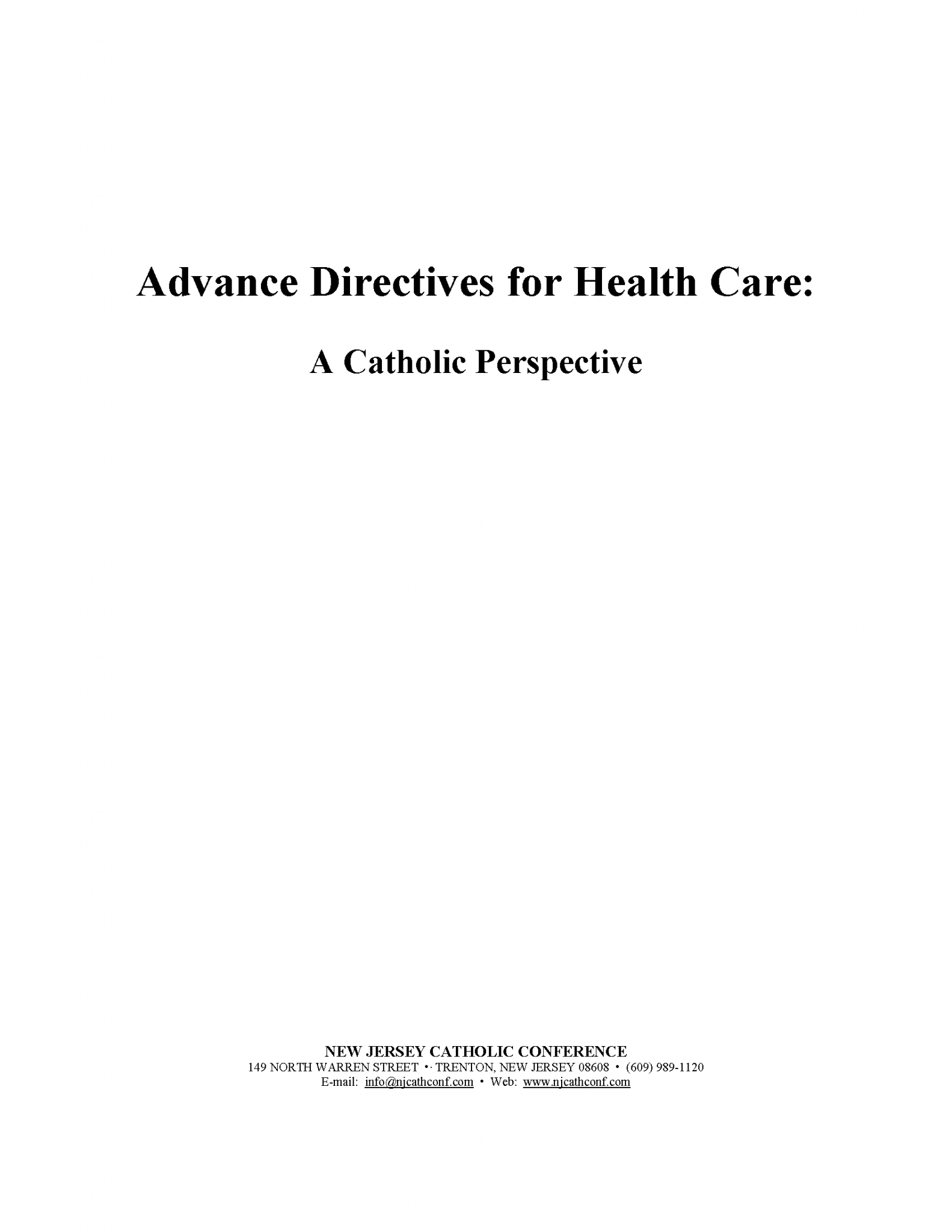 Free New Jersey Advance Directive Form (Medical POA + Living Will) | PDF